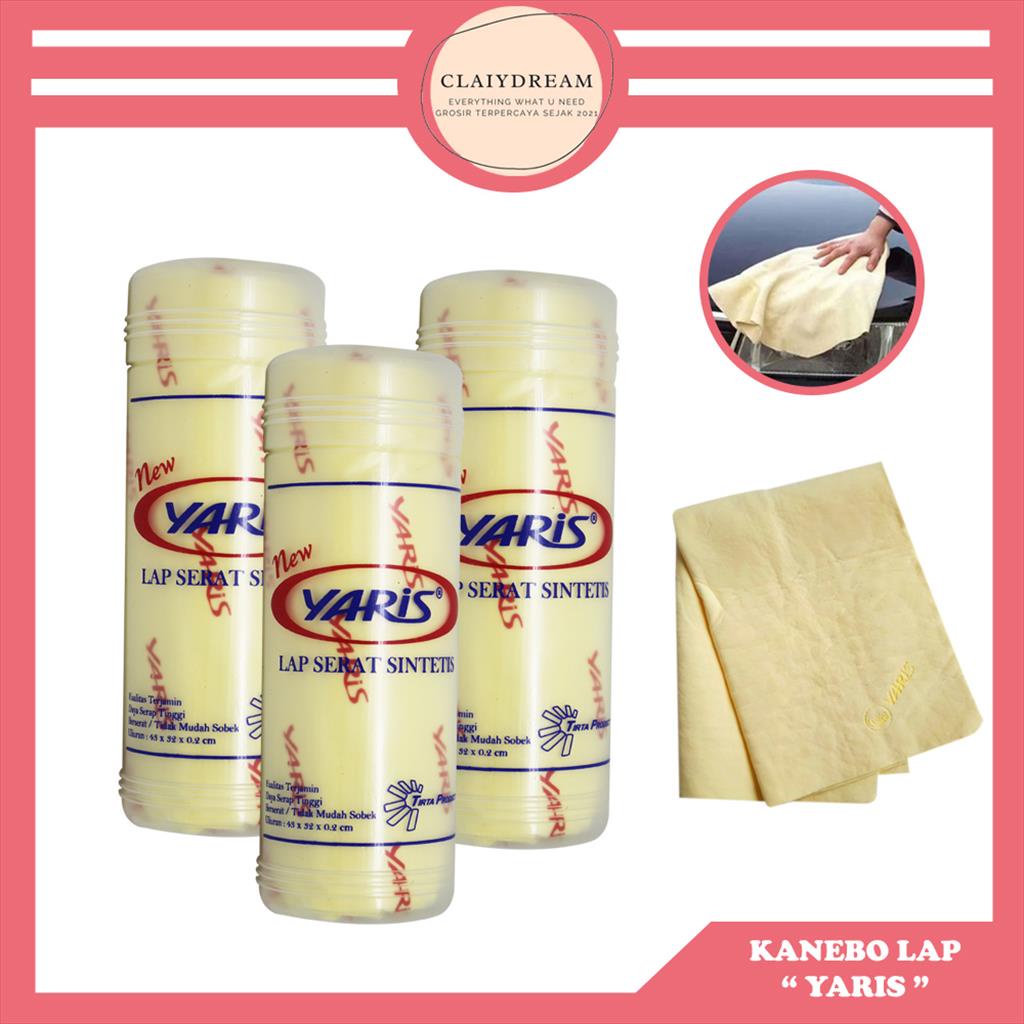 Jual CLAIYDREAM Lap Kanebo Yaris Chamois Kain Serat Sintetis Untuk ...
