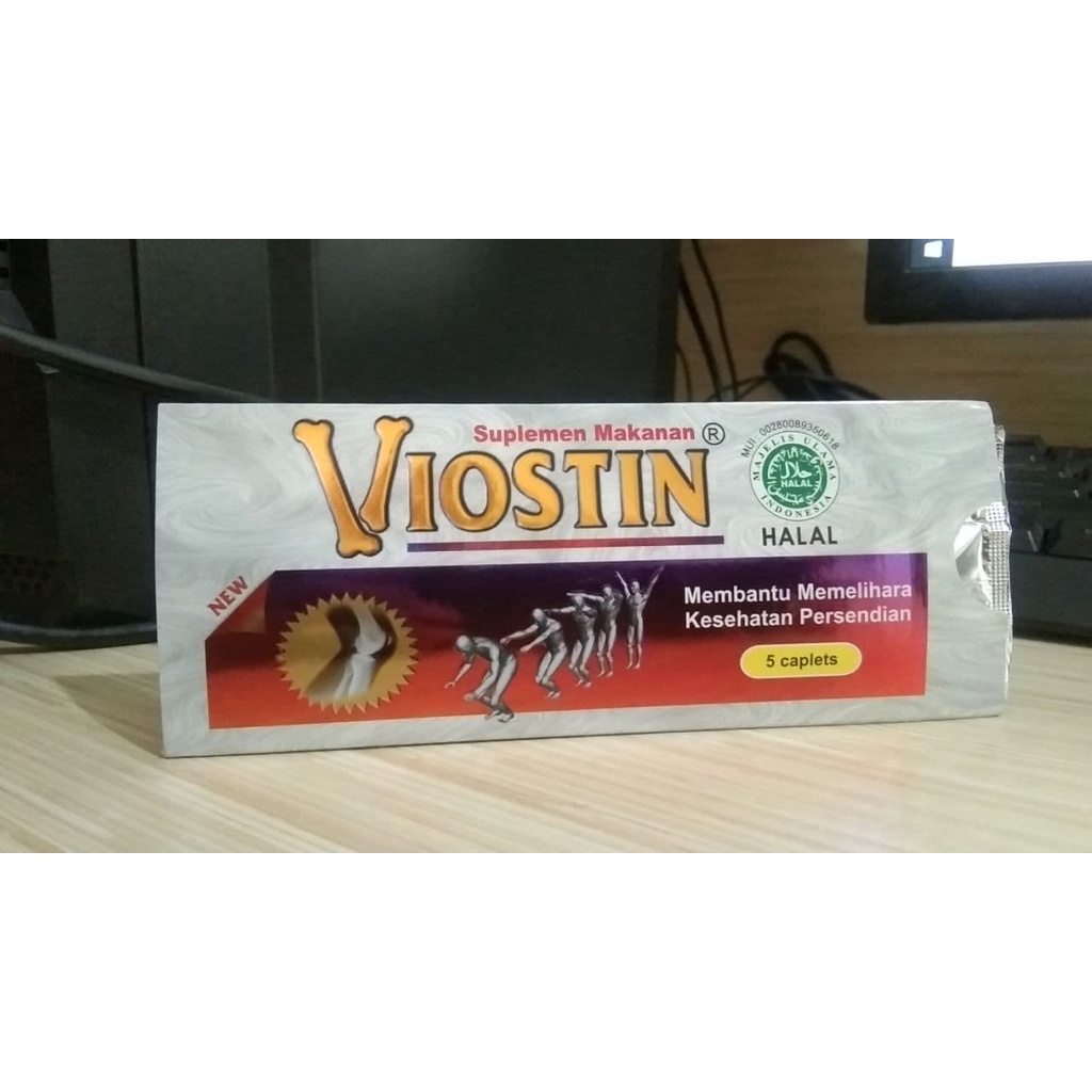 Jual VIOSTIN KAPLET 1 STRIP 5 KAPLET | Shopee Indonesia