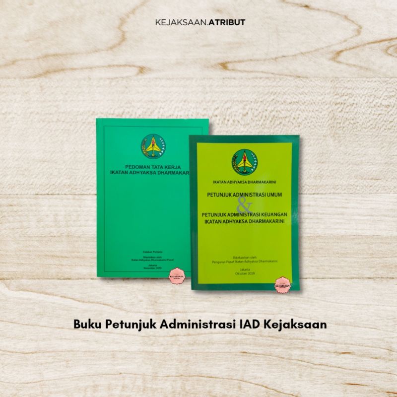 Jual Buku Petunjuk Administrasi - IAD Kejaksaan | Shopee Indonesia