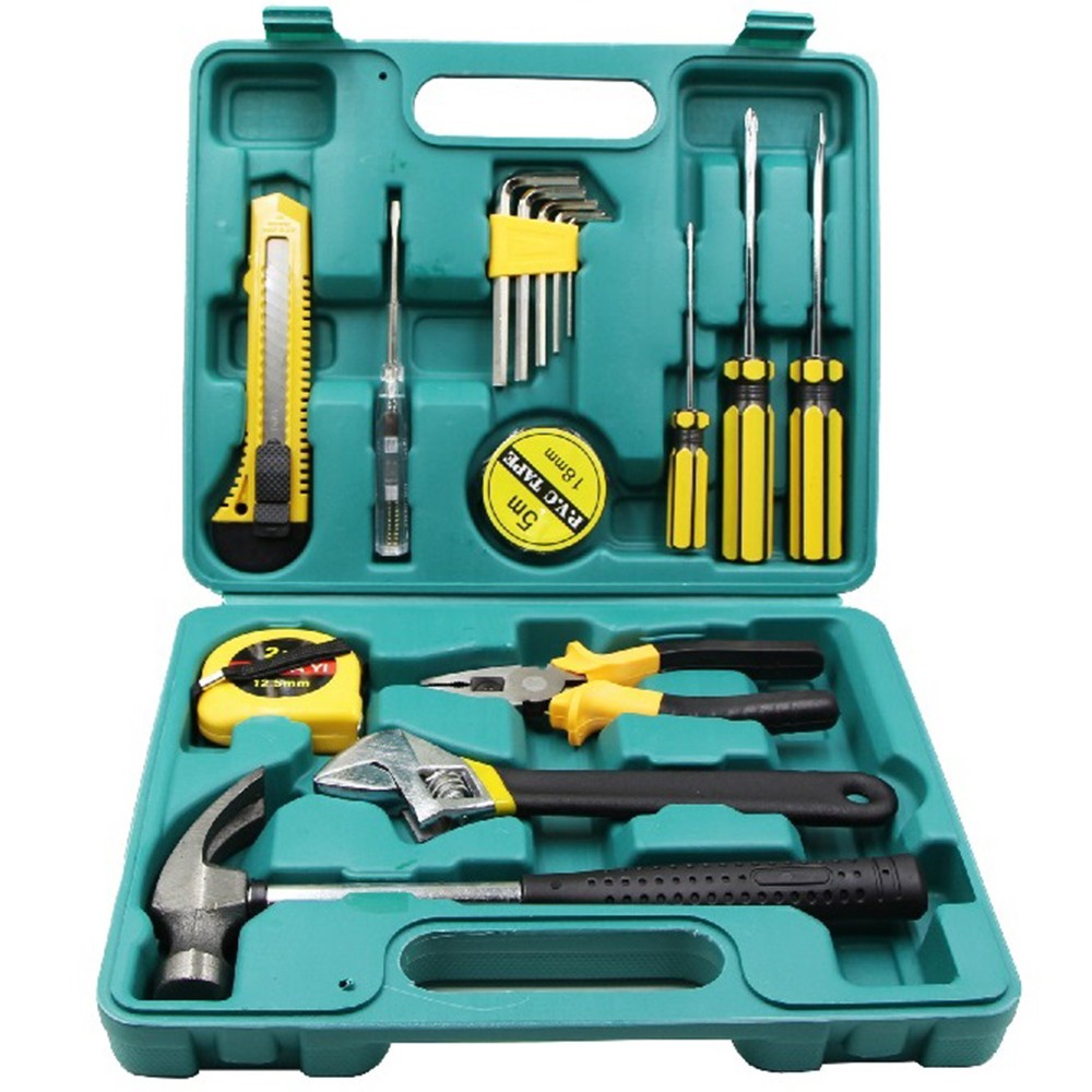 Jual TOOL KIT 16 PCS HJ-C016 / Kunci Tang Obeng Perkakas Rumah Murah ...