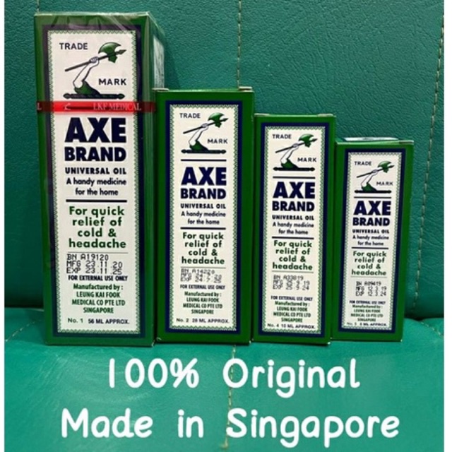 Jual Singapore Minyak Angin Cap Kapak Axe Brand Oil 100% Original ...