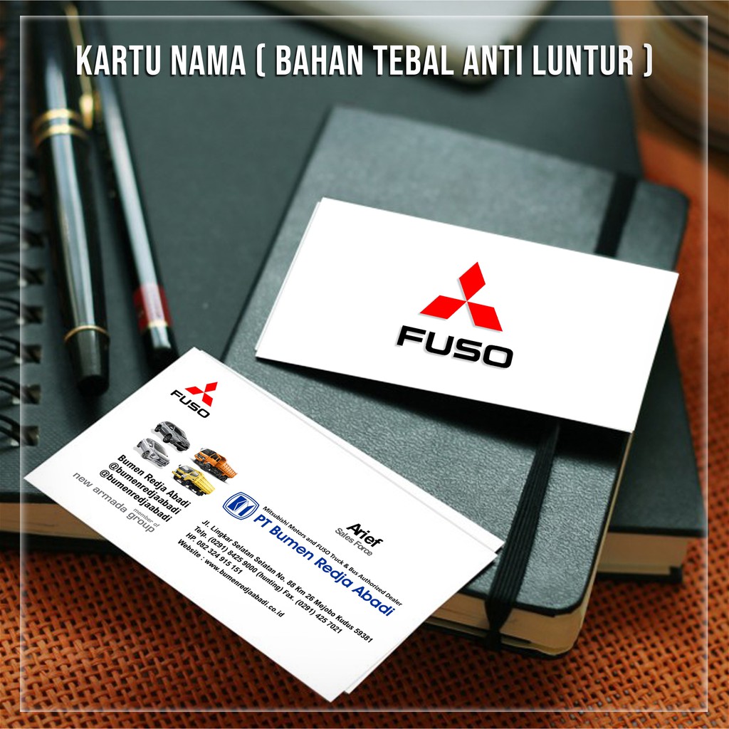 Jual Kartu Nama Art Carton 260 Gram GRATIS desain | Shopee Indonesia
