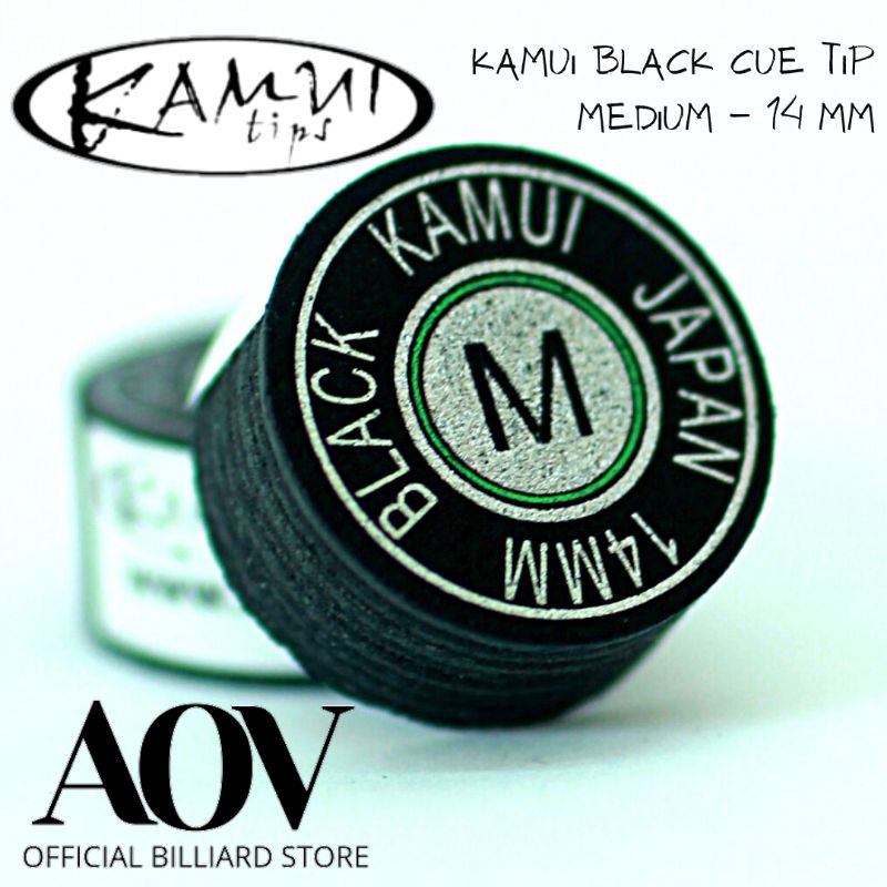 Jual Kamui Black Japan Laminated Cue Tip - M (MEDIUM) | Shopee Indonesia