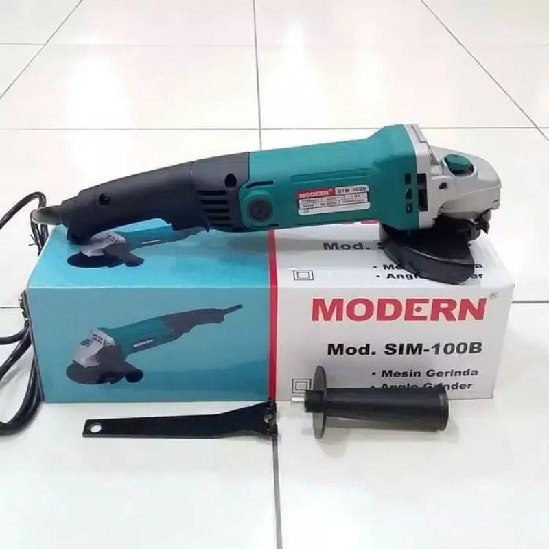 Jual Mesin Gerinda Modern SIM 100B 4inc | Shopee Indonesia