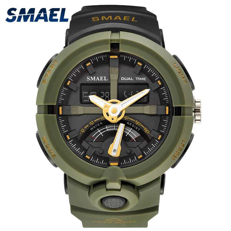 Jual New Watch Smael Brand Watch Men Fashion Casual Electronics ...