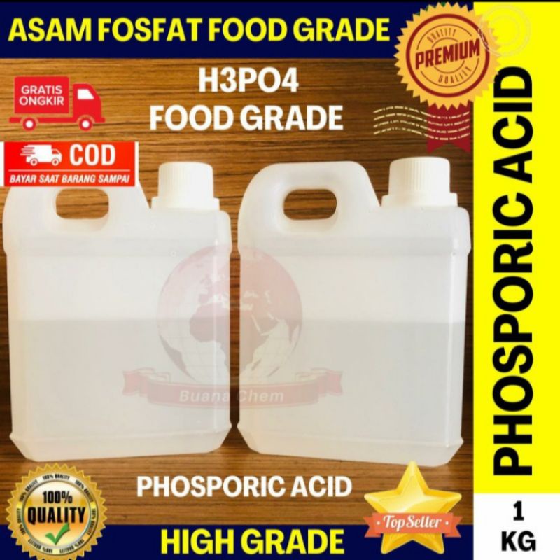 Jual Phosporic Acid 1 KG Food grade / Asam Fosfat / H3PO4 | Shopee Indonesia
