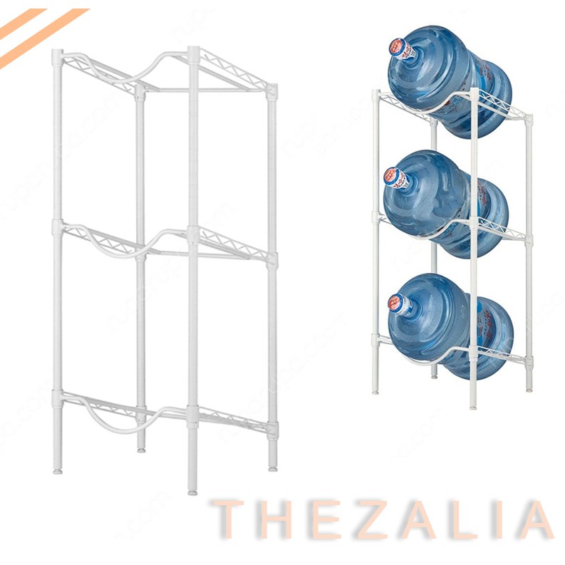 Jual Krisbow Rak Galon 3 Tingkat - Putih / TEMPAT GALON | Shopee Indonesia