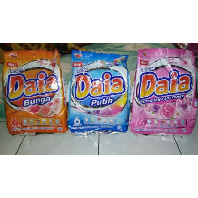 Jual Daia detergen bunga 1,8kg | Shopee Indonesia