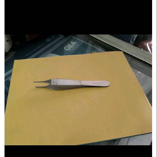 Jual Pinset adson cirugis /adson tissue forceps zepf germany | Shopee ...