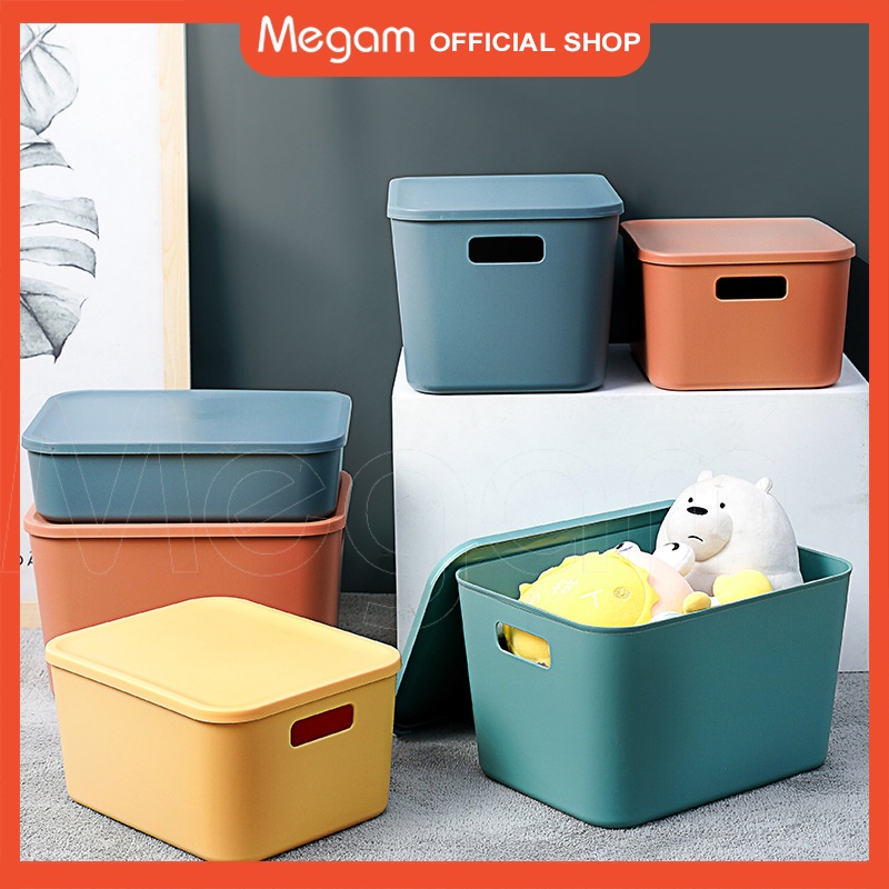 Jual 【MADE IN INDONESIA】Megam Storage Box Penyimpanan Pakaian Kosmetik ...