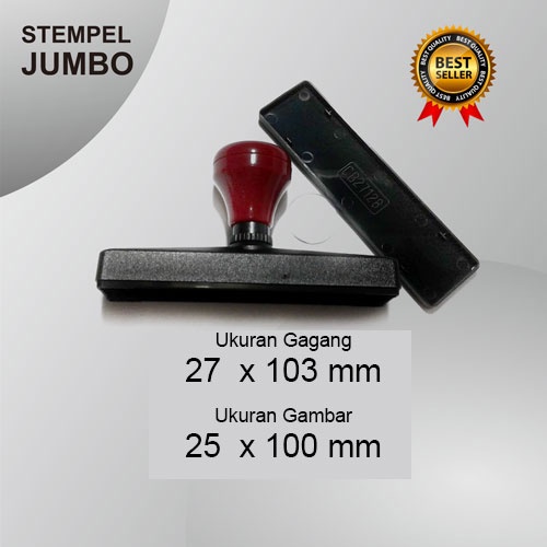 Jual Cetak Stempel Jumbo Custom Stampel Besar Kardus Packing label ...