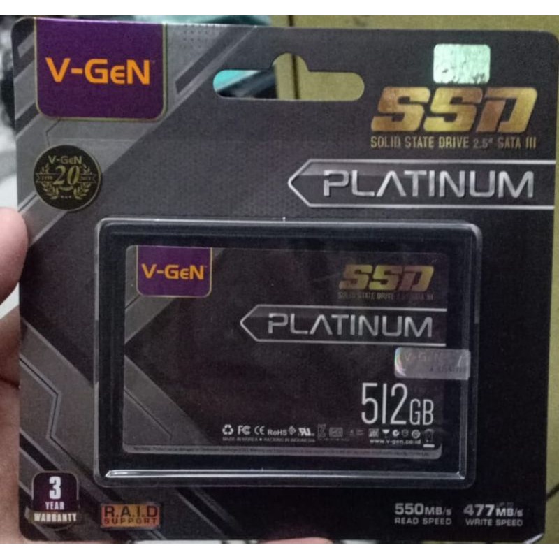 Jual SSD V-GEN 512GB SATA3 | Shopee Indonesia