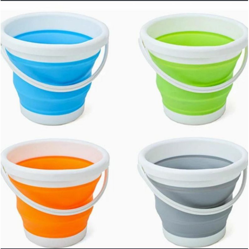Jual ember yang bisa di tekuk banyak varian warnanya | Shopee Indonesia