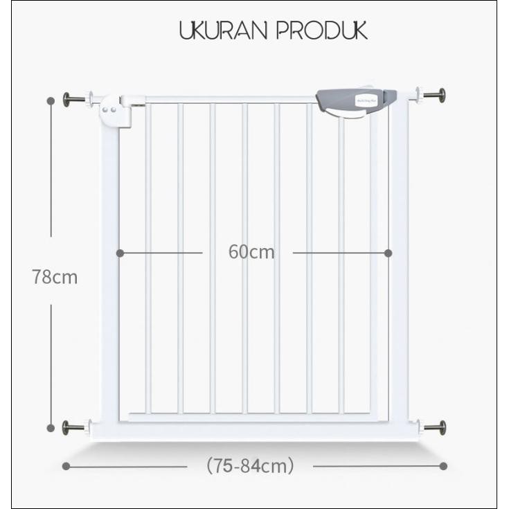 Jual MM-167 PAGAR PENGAMAN BAYI ANAK/SAFTY GATE/PAGAR PINTU TANGGA ...