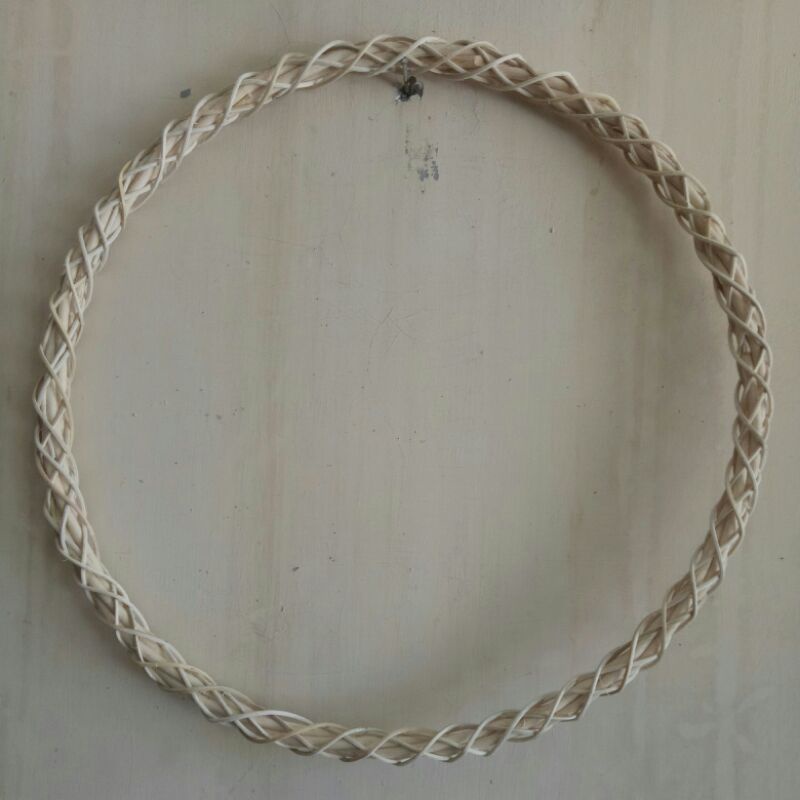 Jual Rotan bulat dekorasi, hulahop ring rotan diameter 50cm | Shopee ...