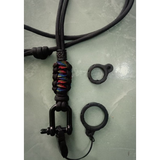 Jual Lanyard paracord untuk id card name tag | Shopee Indonesia