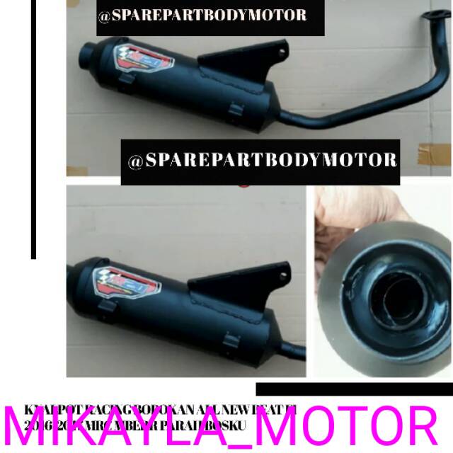 Jual KNALPOT RACING BOBOKAN BEAT ALL NEW. MBER PARAH | Shopee Indonesia