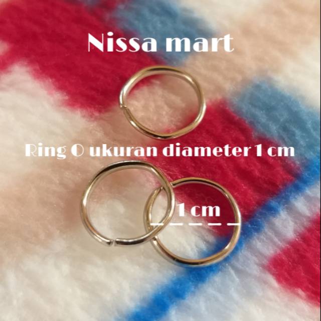 Jual Ring O ukuran diameter 1 cm ring besi ukuran 1 cm | Shopee Indonesia
