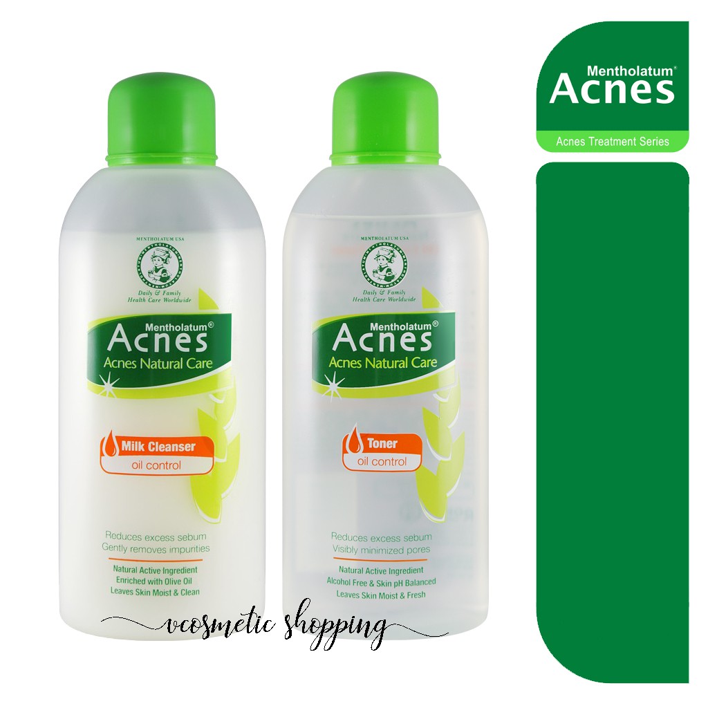 Jual ACNES Oil Control Milk Cleanser | Toner 110ml | Shopee Indonesia