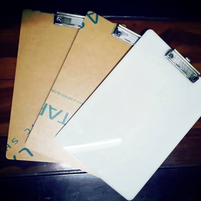 Jual ClipBoard/ Papan Jalan / Meja dada, MURAH TEBAL ANTI PECAH ...