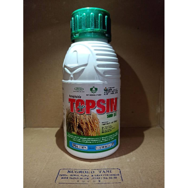 Jual FUNGISIDA TOPSIN 500 SC 500 ML PENGENDALI BLAS DAUN | Shopee Indonesia