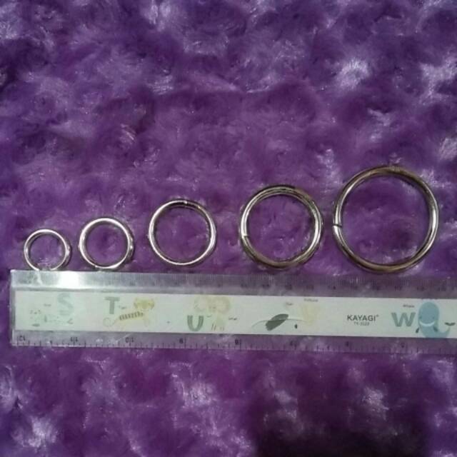 Jual Ring bulat silver tebal (per pcs) | Shopee Indonesia