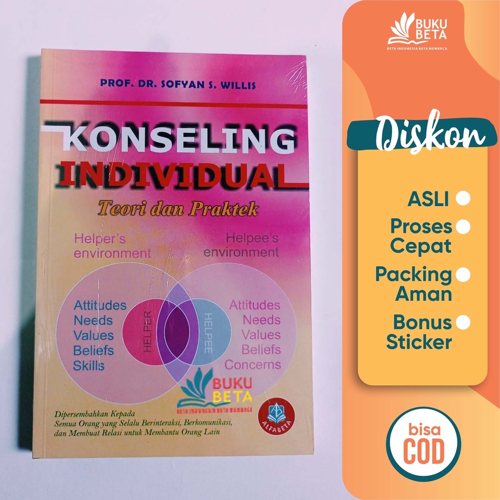 Jual Konseling Individual Teori dan Praktek - Sofyan S Willis | Shopee ...