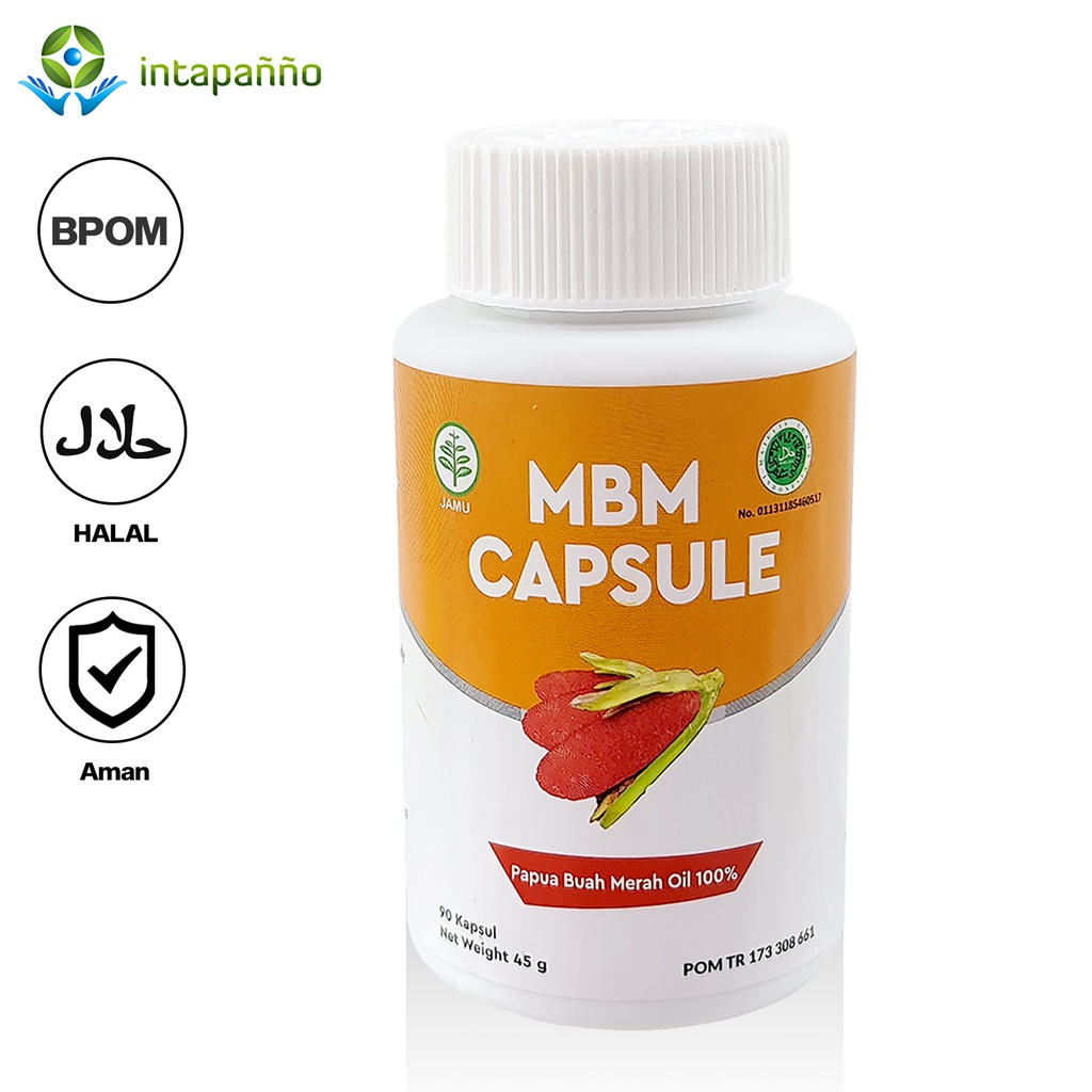 Jual intapanno Obat / Kapsul Kesehatan 90 Kapsul MBM Capsule BPOM Halal ...