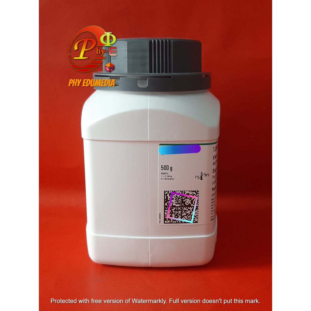 Jual Natrium Nitrite MERCK / NaNO2 / Natrium Nitrit / Sodium Nitrit Per ...