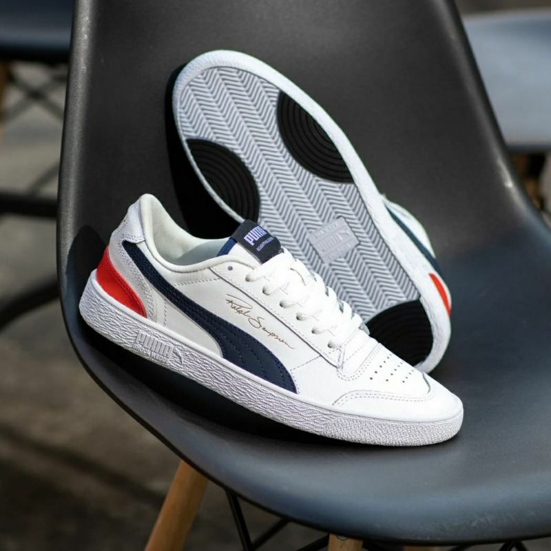Jual PUMA RALPH SAMPSON White Black Red ORIGINAL | Shopee Indonesia