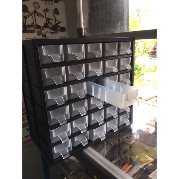 Jual Rak komponen / wadah sparepart box 30 slot | Shopee Indonesia