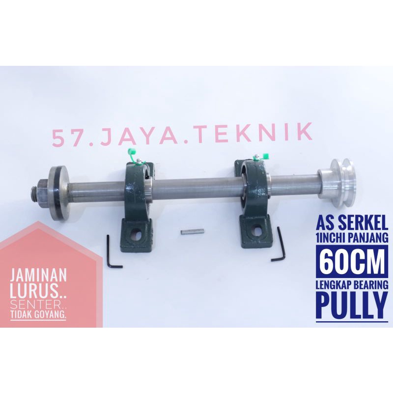 Jual as serkel 1inchi panjang 60cm / table saw / as sirkel / as circle ...