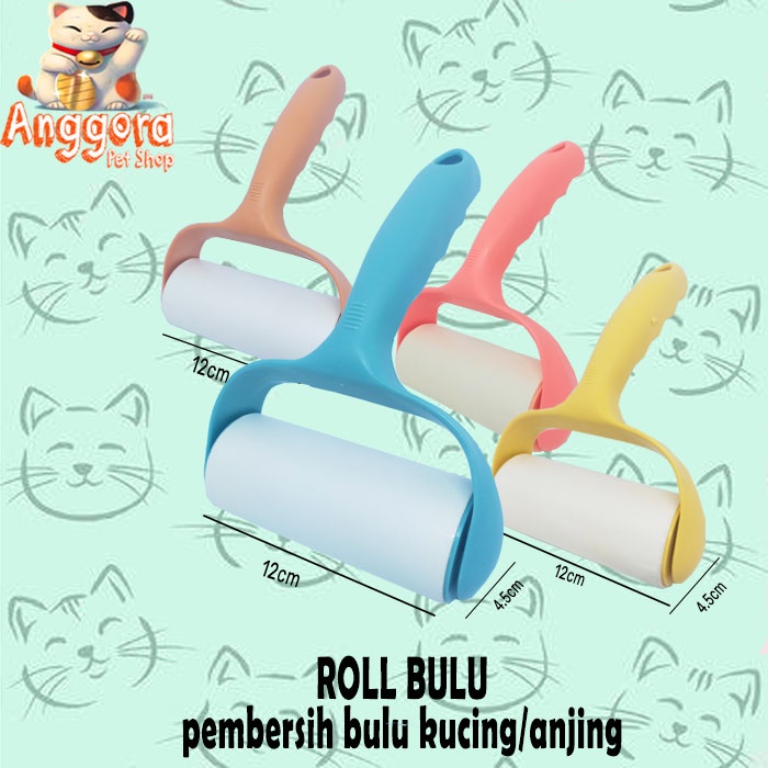 Jual Pembersih bulu kucing/anjing/roller bulu/sticky roll | Shopee ...