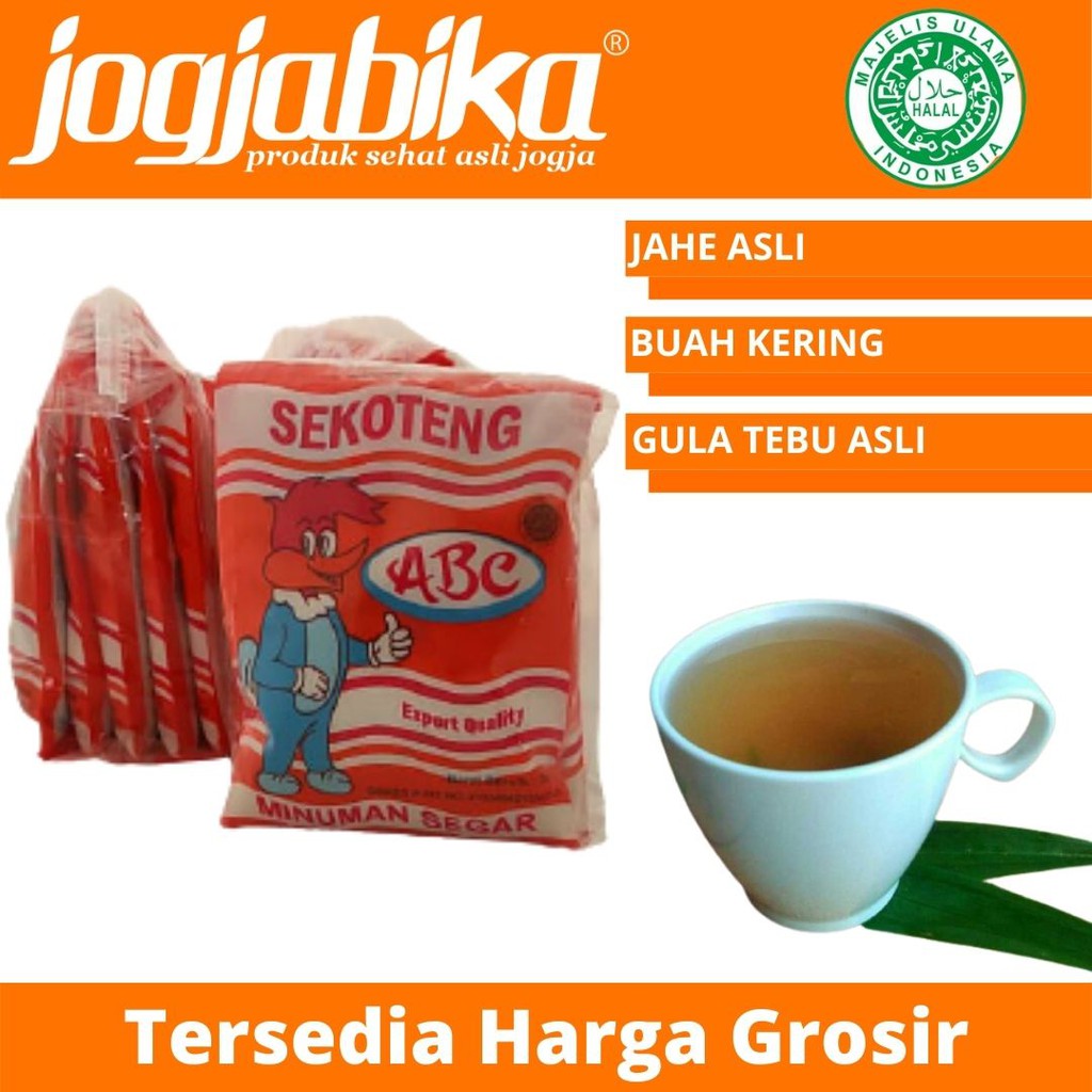 Jual Sekoteng ABC Bubuk Minuman Jahe Emprit Buah Kering Gula Tebu Agar ...