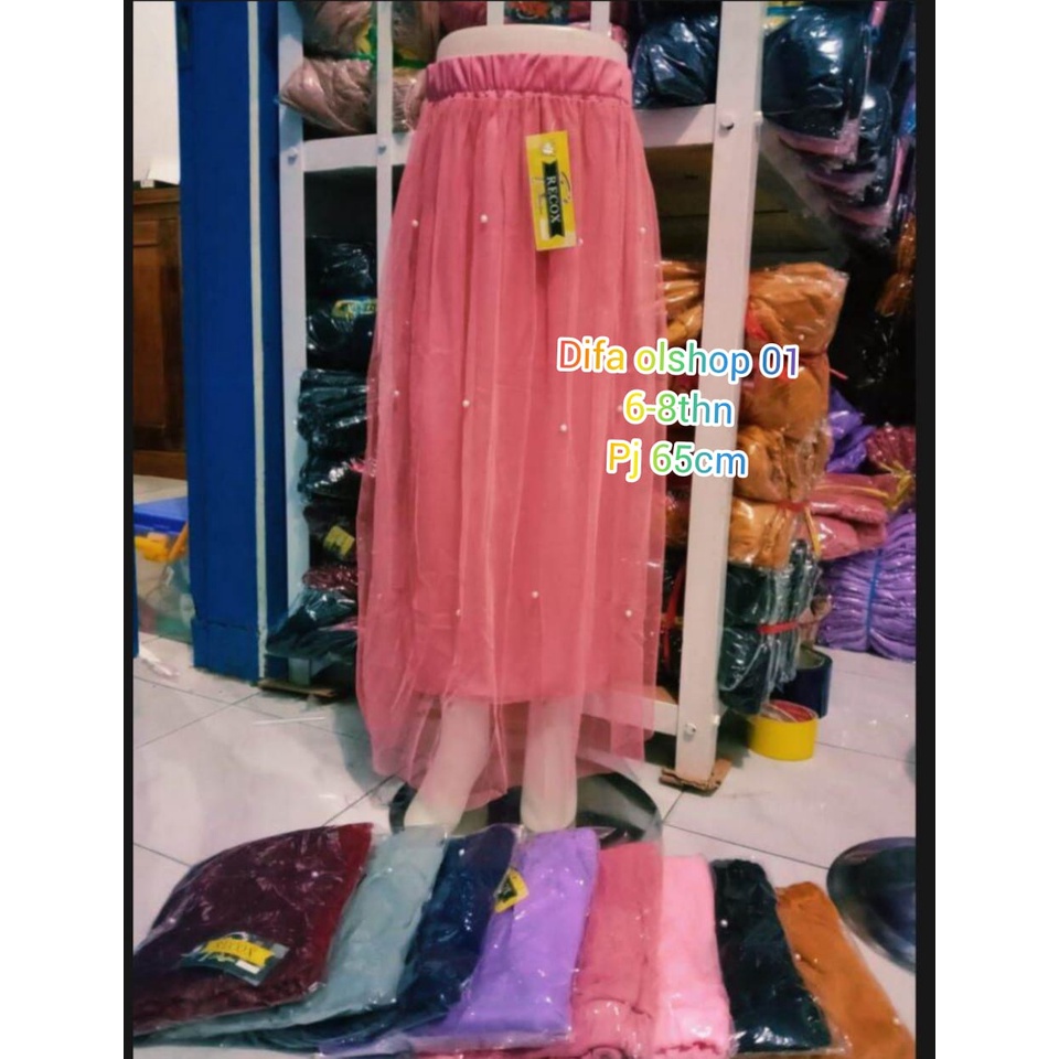 Jual Rok Tutu Anak SD Tanggung Mutiara Perempuan umur 6 7 8 9 Tahun ...