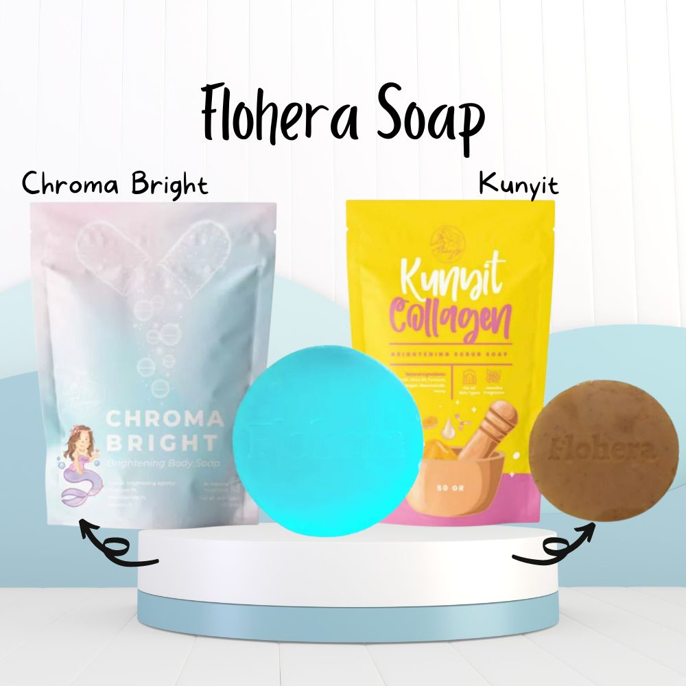 Jual CHROMA BRIGHT Brightening Body Soap / FLOHERA CHROMA BRIGHT ...