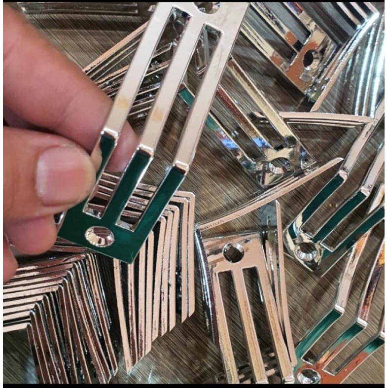 Jual siku meja plastik chrome | Shopee Indonesia