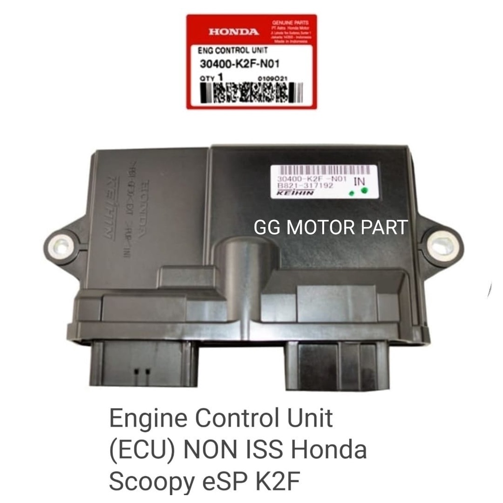 Jual 30400K2FN01 ECU atau ECM New Scoopy eSP K2F 2021 NON KEYLESS Asli ...
