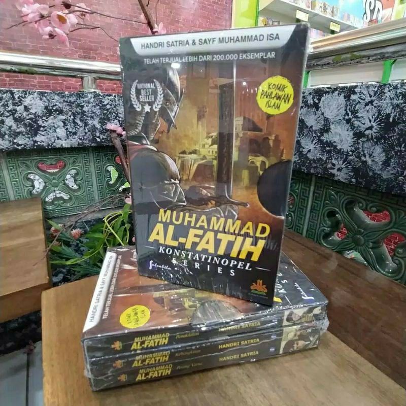 Jual Bonus Box Komik Muhammad Al-Fatih Seri 1 2 3 Bonus Box Exslusive ...