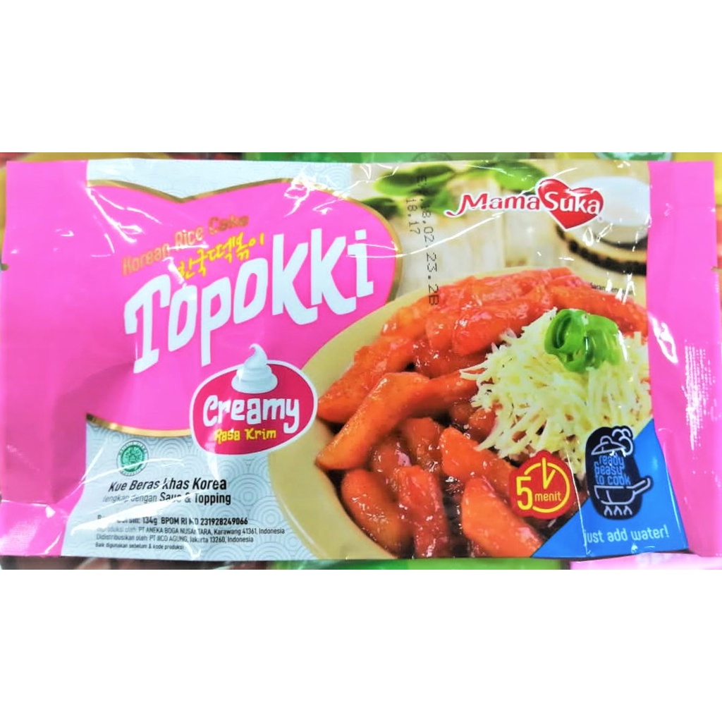 Jual Mama Suka Toppoki Creamy 100gr | Shopee Indonesia