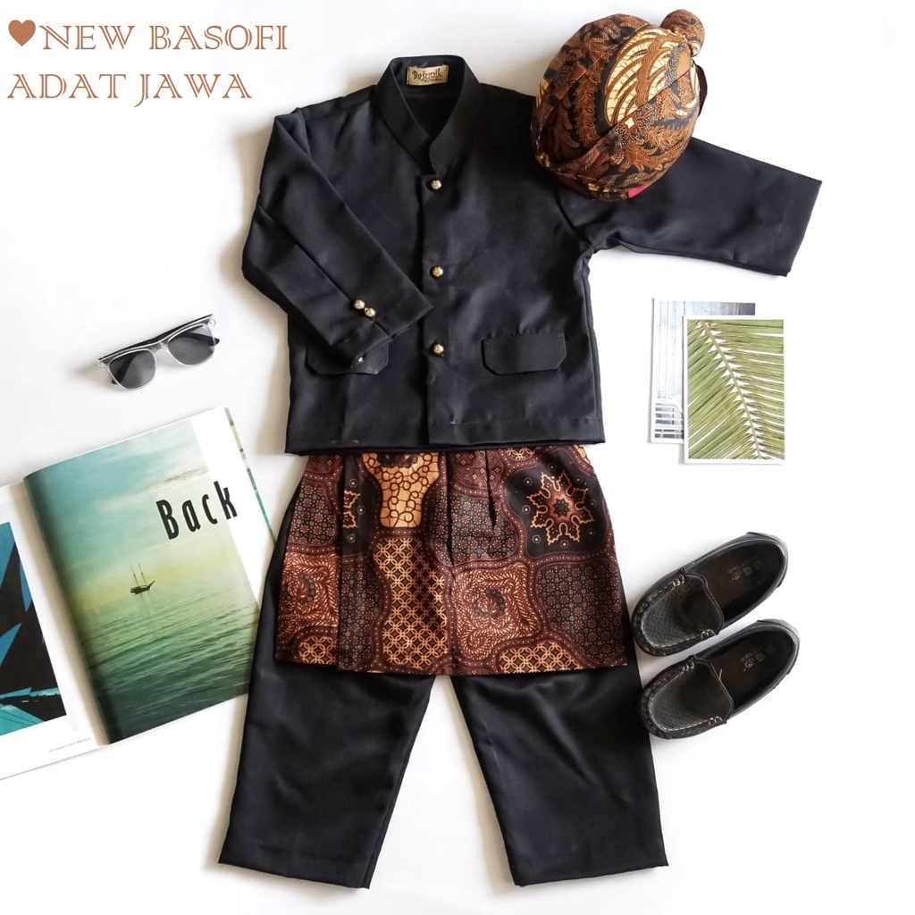 Jual SETELAN BASOFI ADAT JAWA ANAK/BASOFI TEDAK SINTEN | Shopee Indonesia