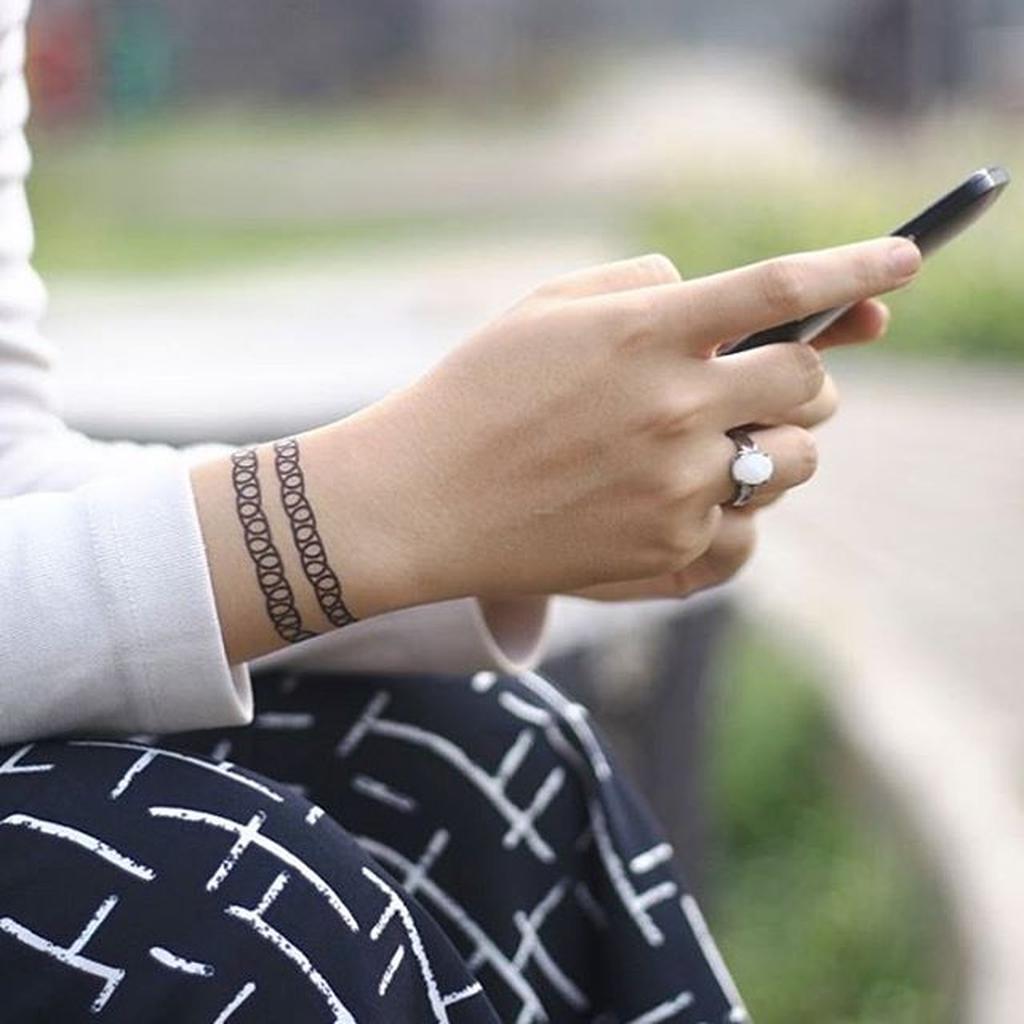 Jual POTATOO CHOKER TATTOO Temporary Tatto Sticker | Shopee Indonesia