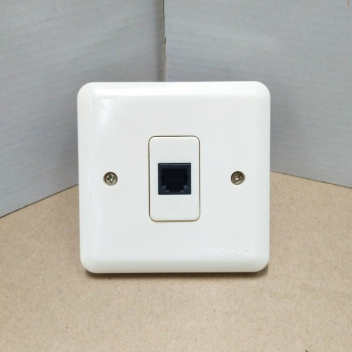Jual Socket Telepon Dinding Merk Bright G 810 | Shopee Indonesia