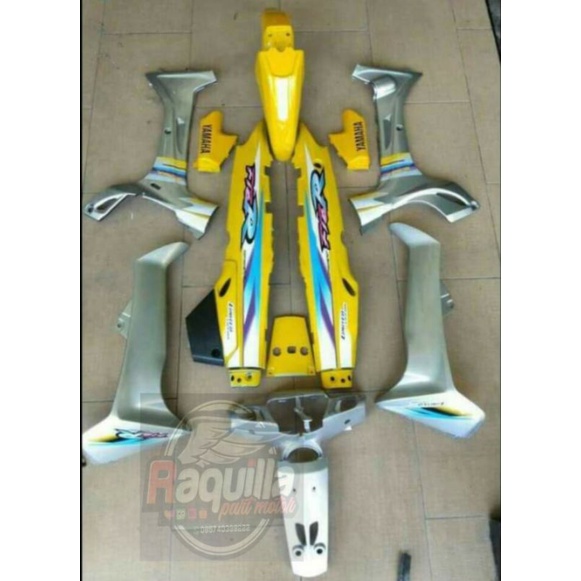 Jual Body Halus F1z R Full Set Bodi Yamaha Fiz R Warna Kuning Silver ...