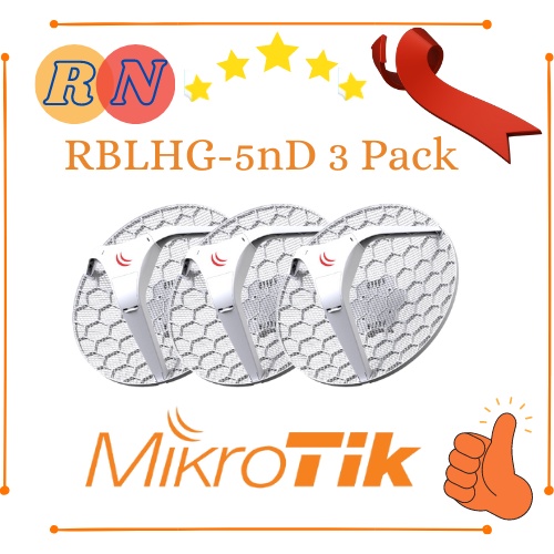 Jual MikroTik LHG 5 RBLHG-5nD 3 Pack | Shopee Indonesia