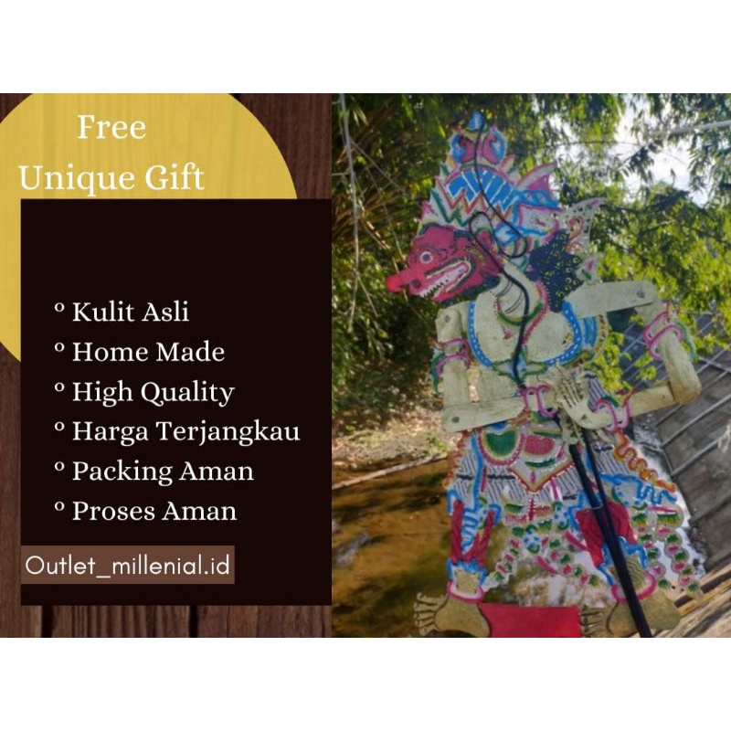 Jual Wayang Kulit Buto Raton Standar Dalang | Shopee Indonesia