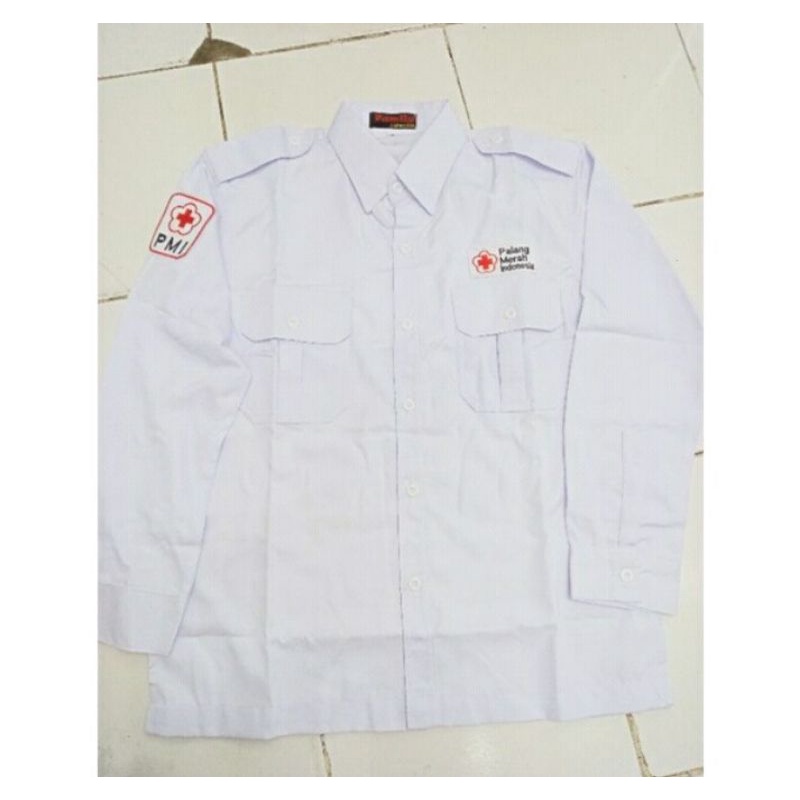 Jual KUMEJA PMI KEMEJA PALANG MERAH INDONESIA | Shopee Indonesia