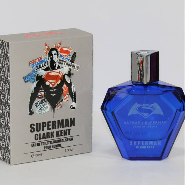 Jual ORIGINAL PARFUM SUPER HERO SUPERMAN CLARK KENT EDT 100ML | Shopee ...