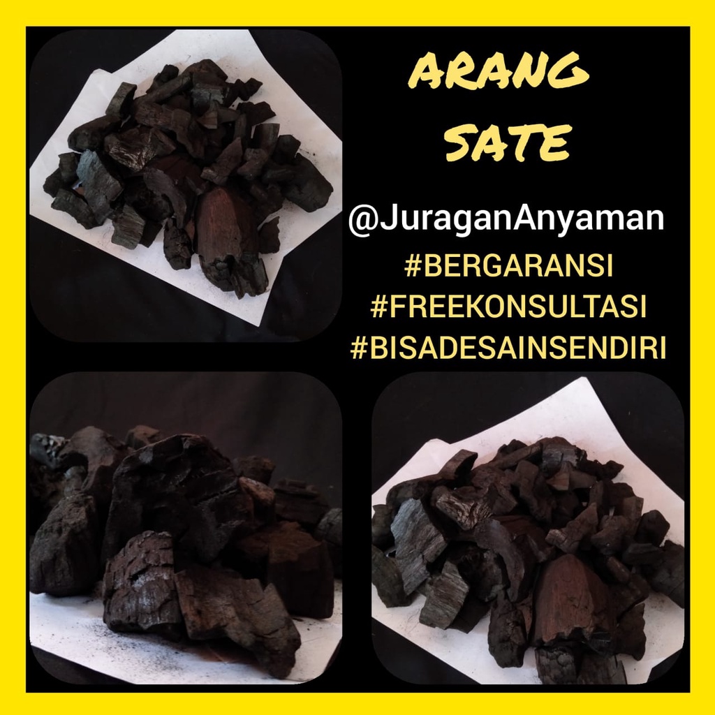 Jual Sate - Arang Kayu - Arang Bakar - Areng - Arang Aquarium - Arang ...