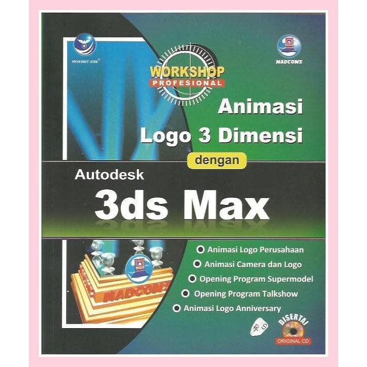 Jual Workshop Profesional Animasi Logo 3 Dimensi Dengan Autodesk 3ds ...